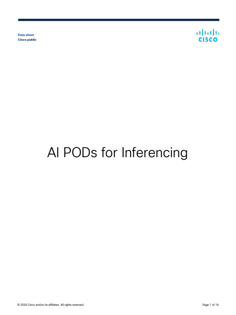 ai-infrast-pods-inferencing-ds | PDF | Scalability | Graphics Processing Unit