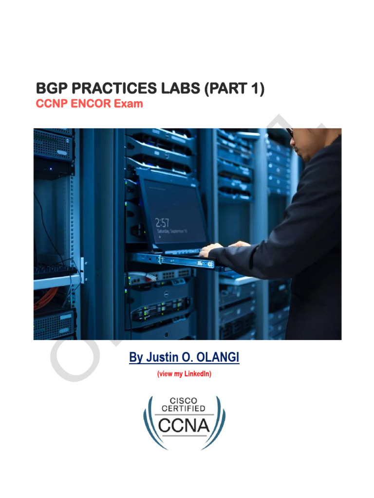 ENCOR_1728179057 | PDF | Ip Address | I Pv6