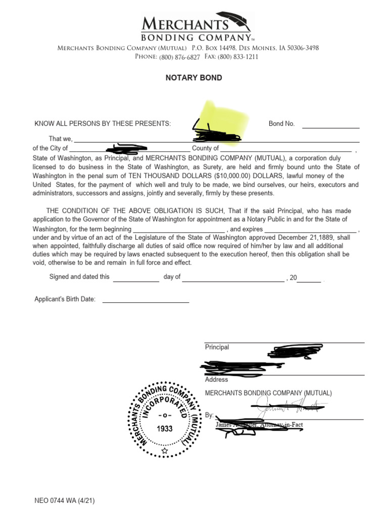 Notary Bond Research Purposes | PDF | Surety | Common Law