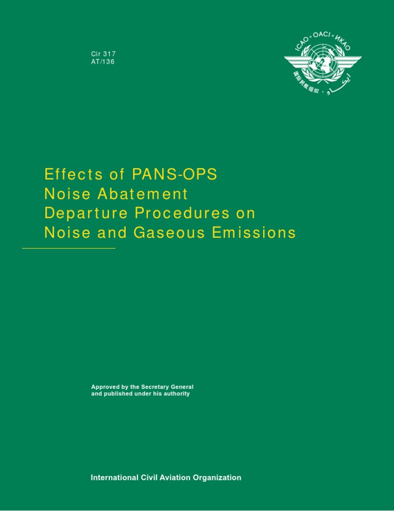 Cir317 Pans Ops-Noise | PDF | Takeoff | Noise