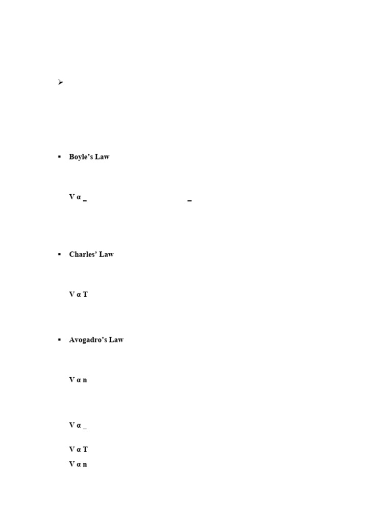 Gas Laws & Kinetic Theory Basics | PDF | Gases | Temperature