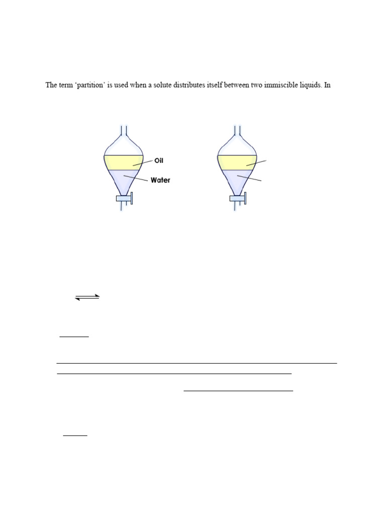 Nernst Distribution Law Explained | PDF | Solvent | Solubility