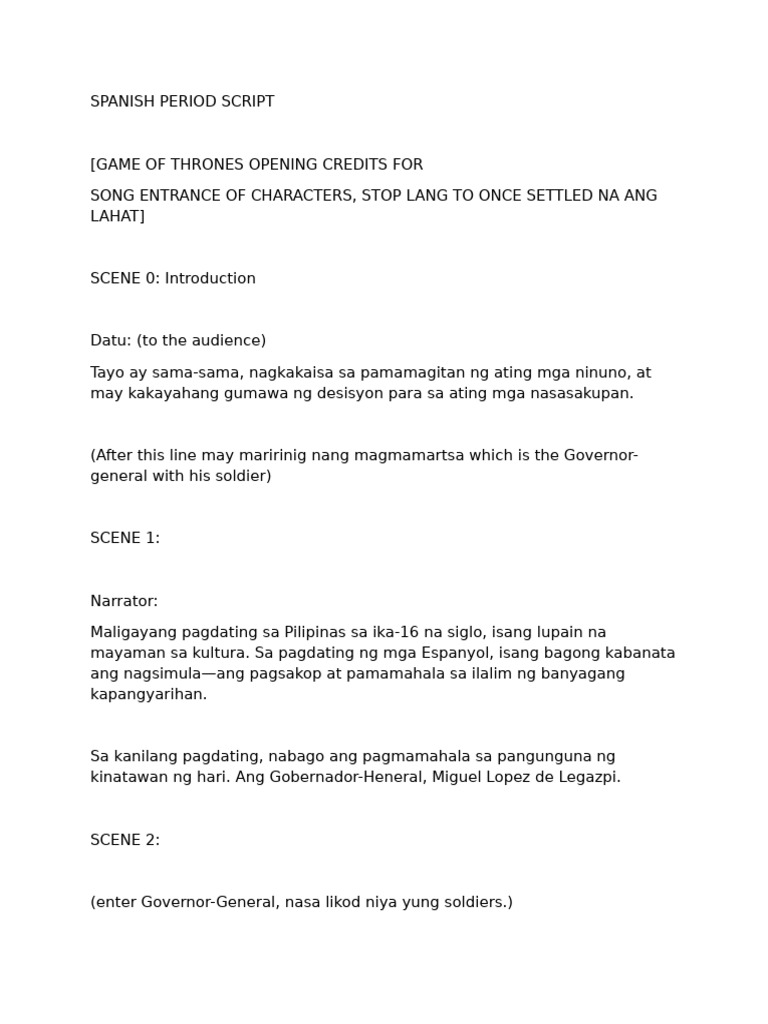 Spanish Final | PDF