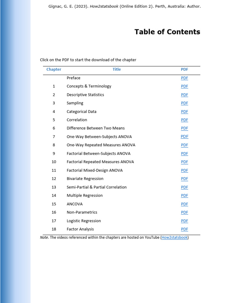 How2statsbook Online Edition 2 | PDF