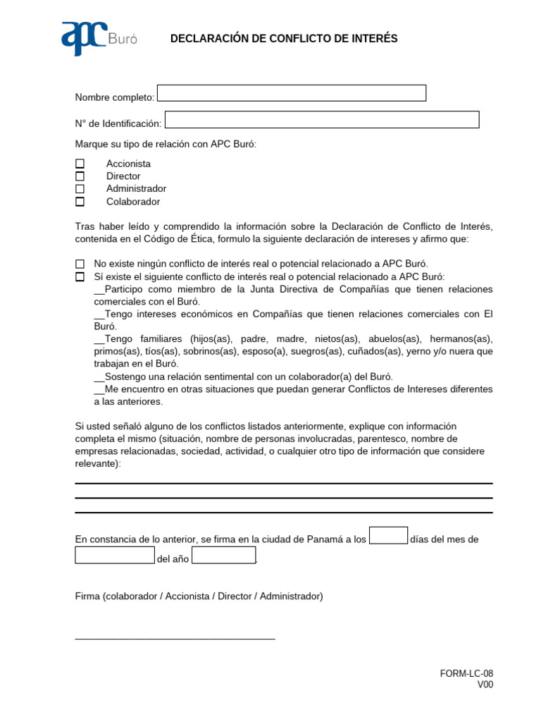 Form LC 08 | PDF