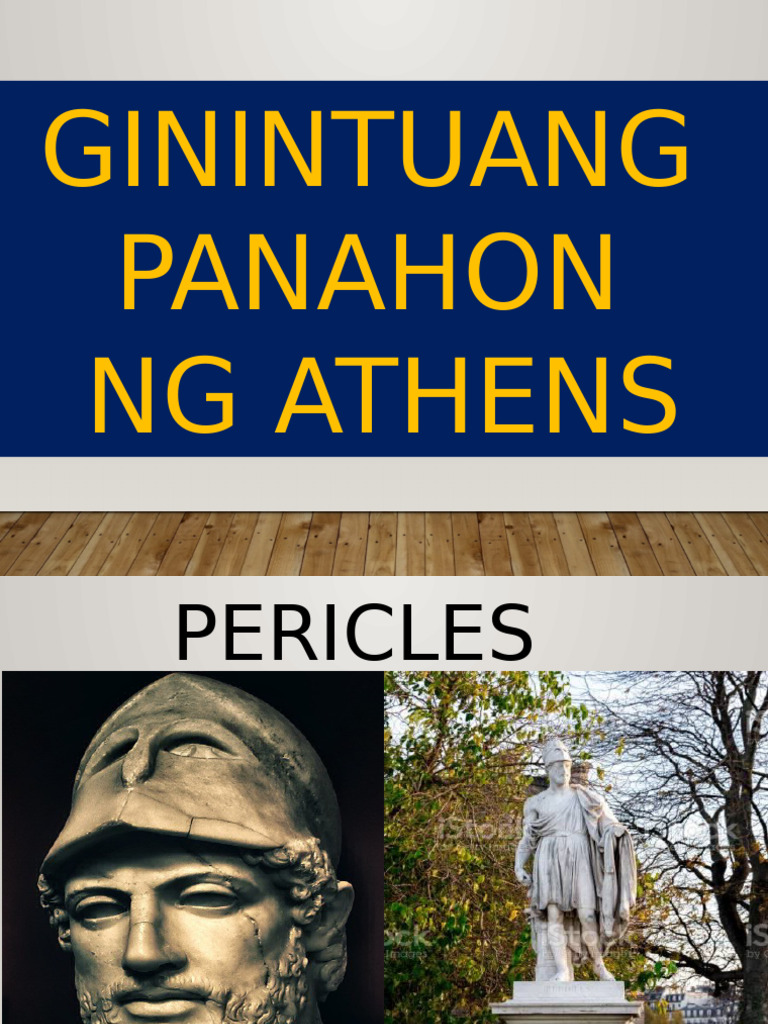 Ginintuang Panahon NG Athens | PDF