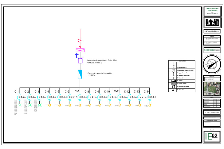 A - Diagrama Unifilar | PDF