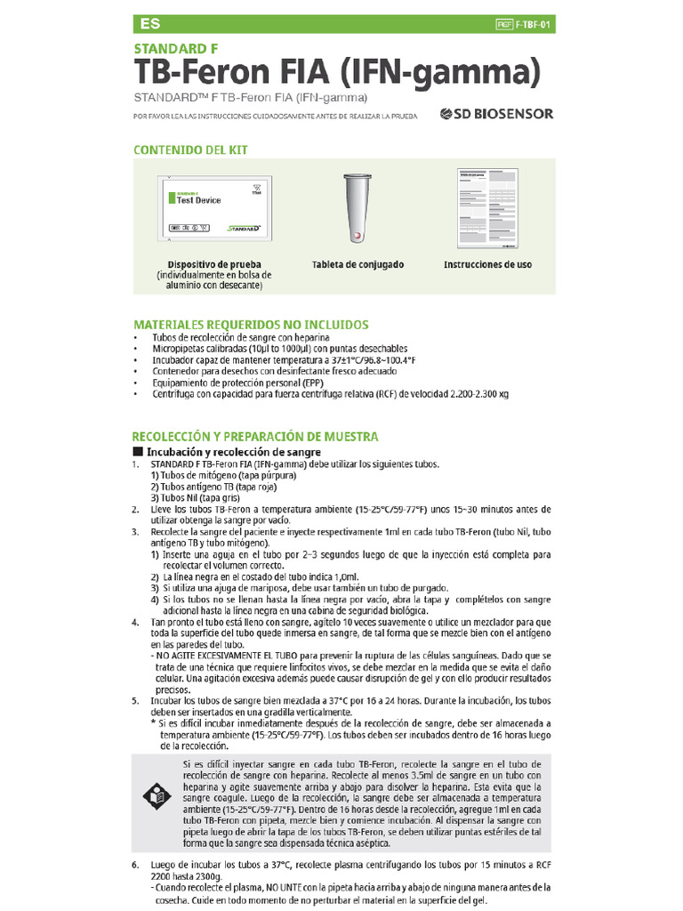 Ifu Fia TB Feron Español | PDF