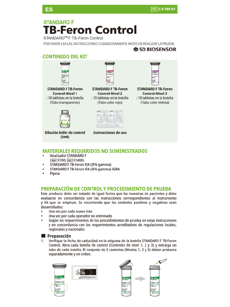 Ifu Fia Control TB Feron Español | PDF