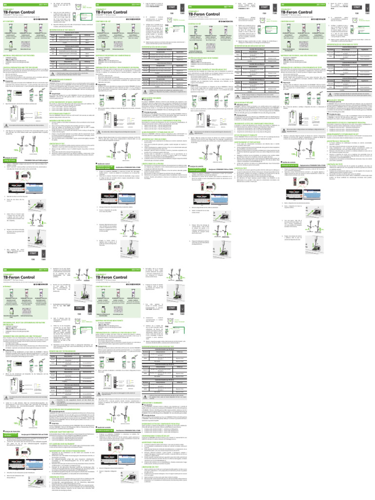 Standard F Tb-Feron Control Ifu l24tbf1ml4r1 20220621 | PDF | Tableta