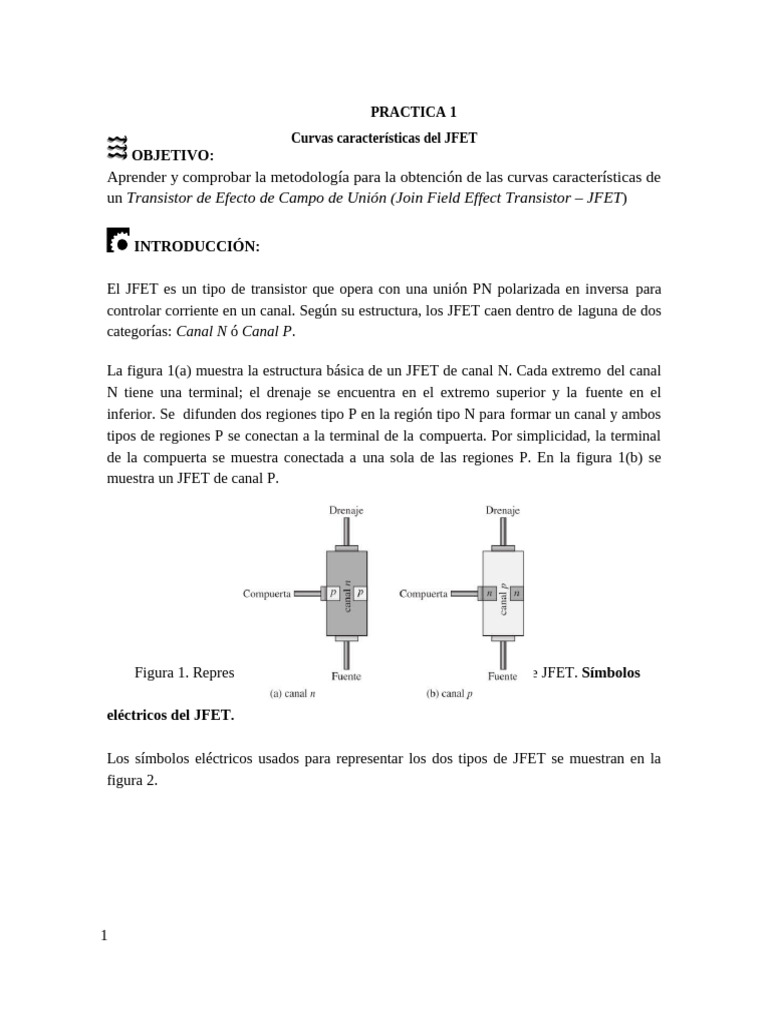 Fet 1 | PDF | Transistor | Metrología