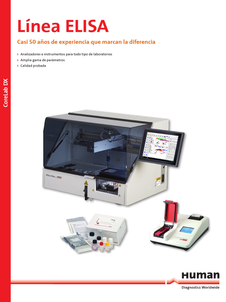 Flyer ELISASystemLine 2022-06 ES | PDF | Elisa | Cáncer