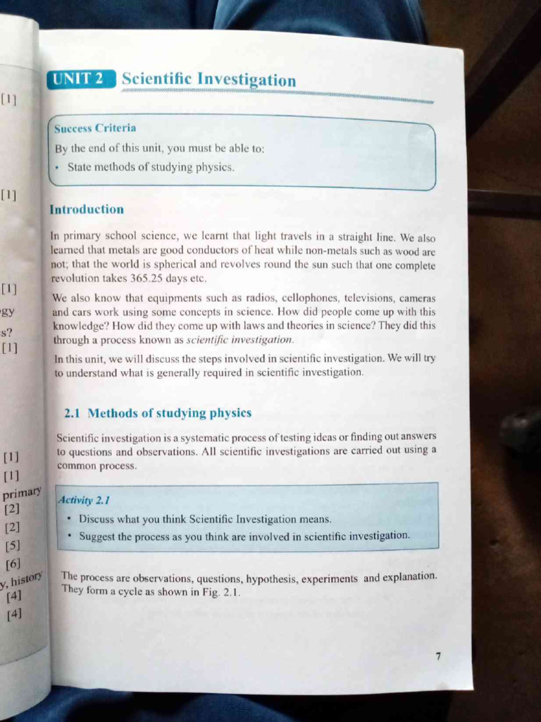 Unit 2 - Scientific Investigation | PDF