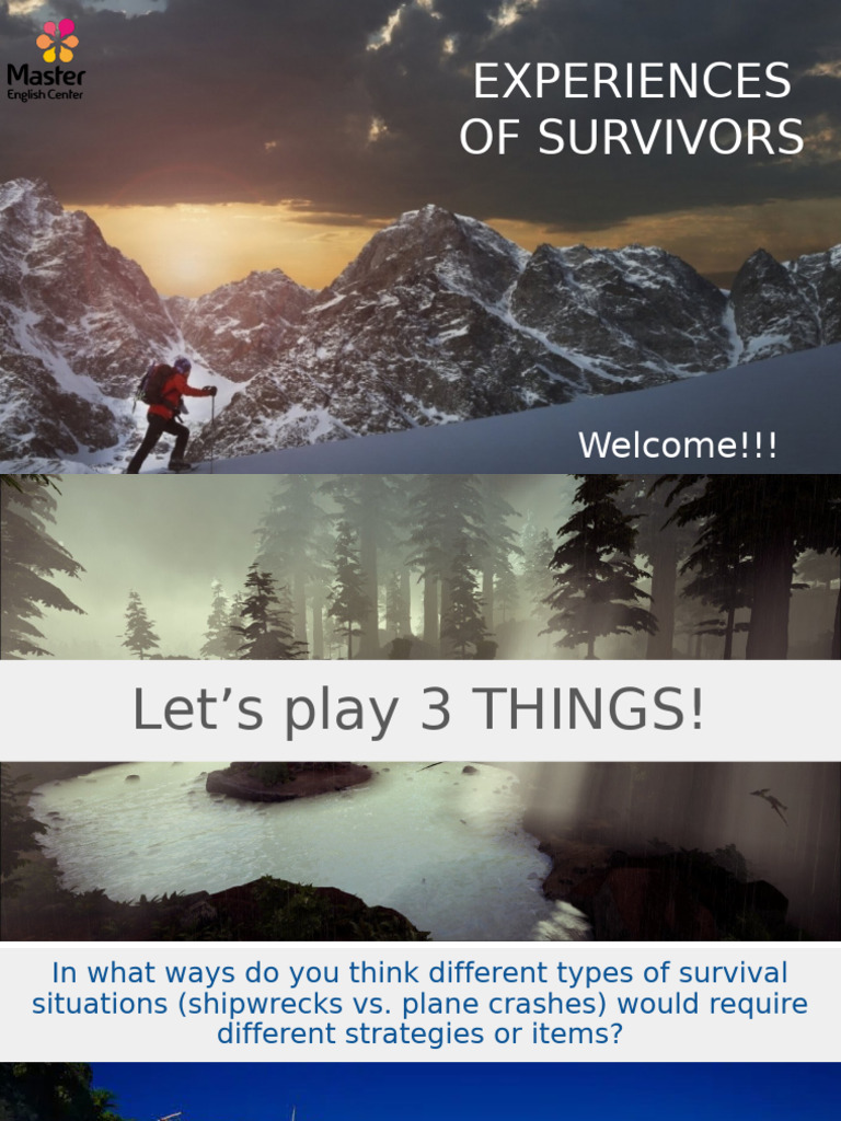 Survival Strategies and Resilience Insights | PDF