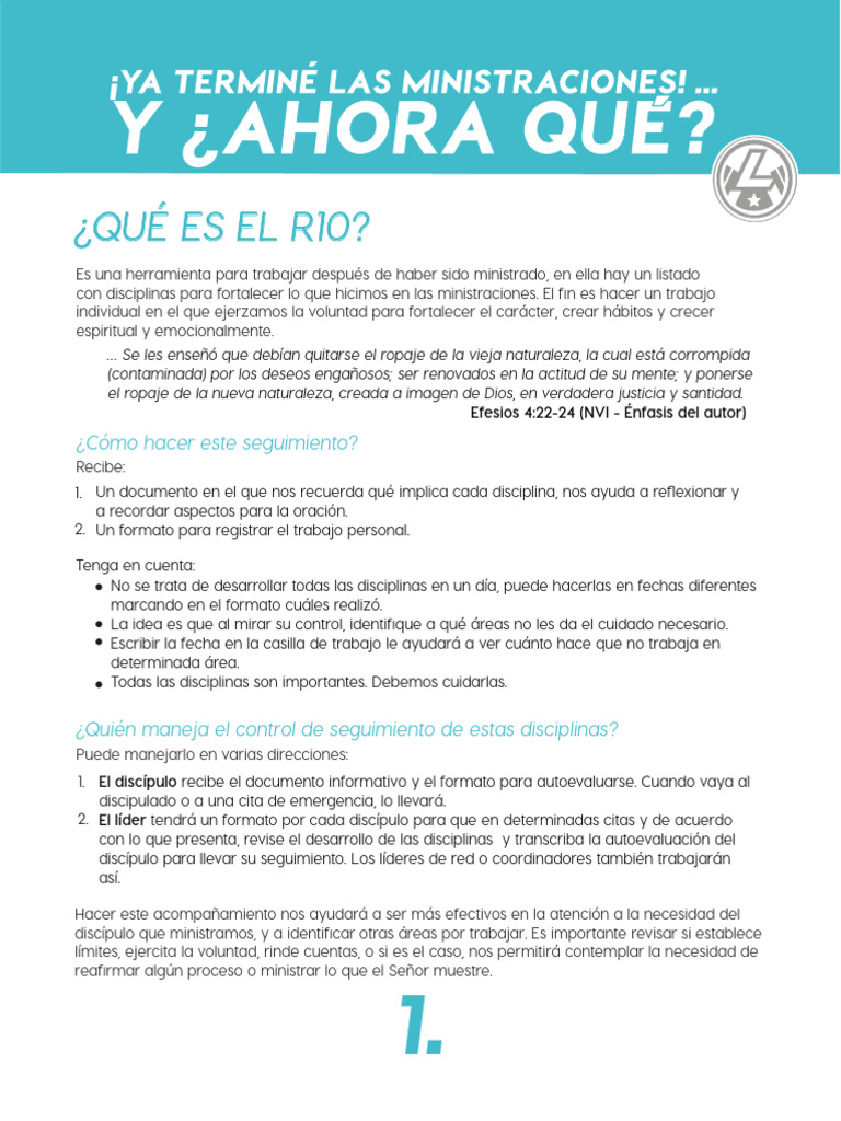 Redc Instructivo r10 | PDF | Oración | espíritu Santo