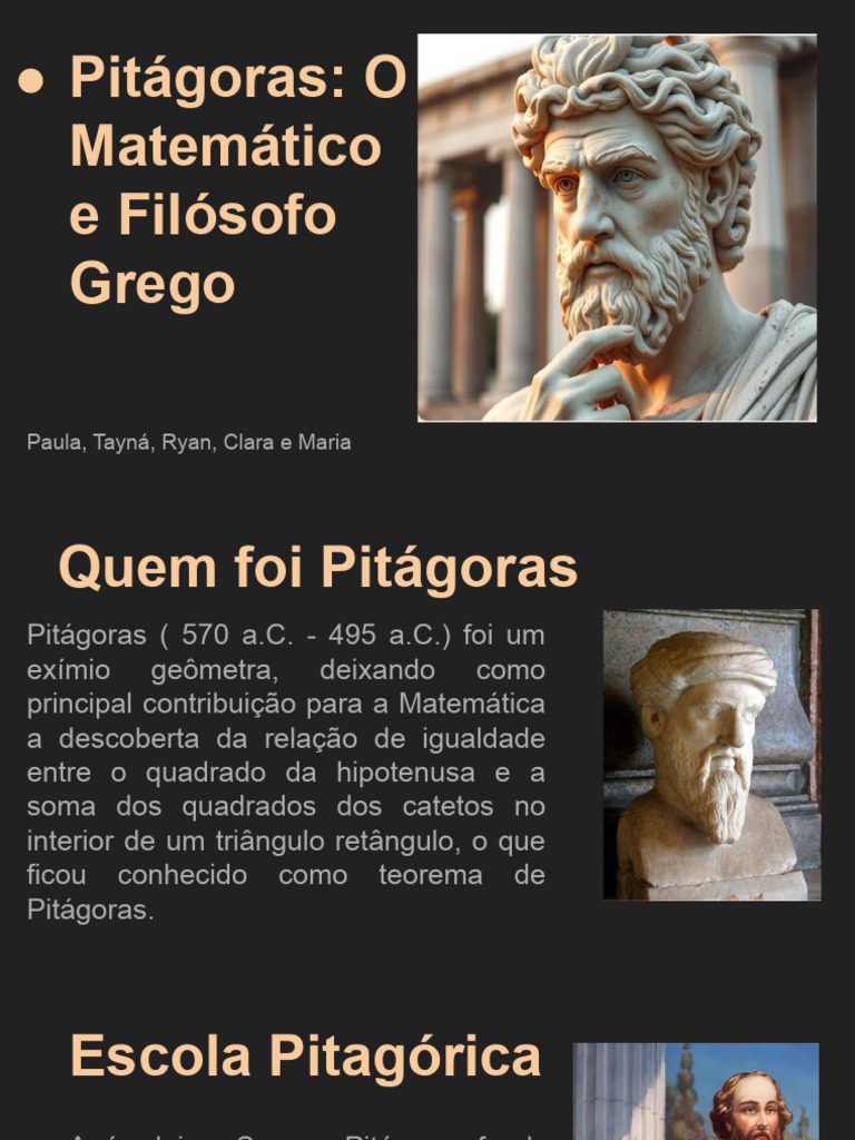 Teorema de Pitágoras e sua Importância | PDF | Ciências Sociais