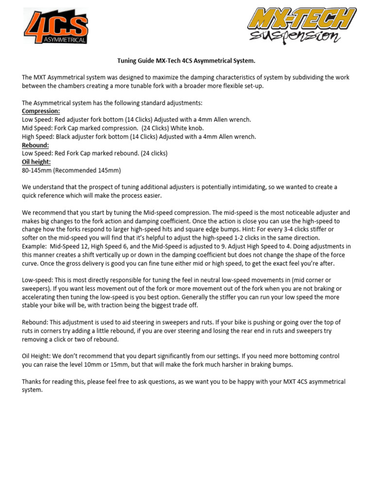 4cs Tuning Guide MX | PDF | Car Body Styles | Vehicles