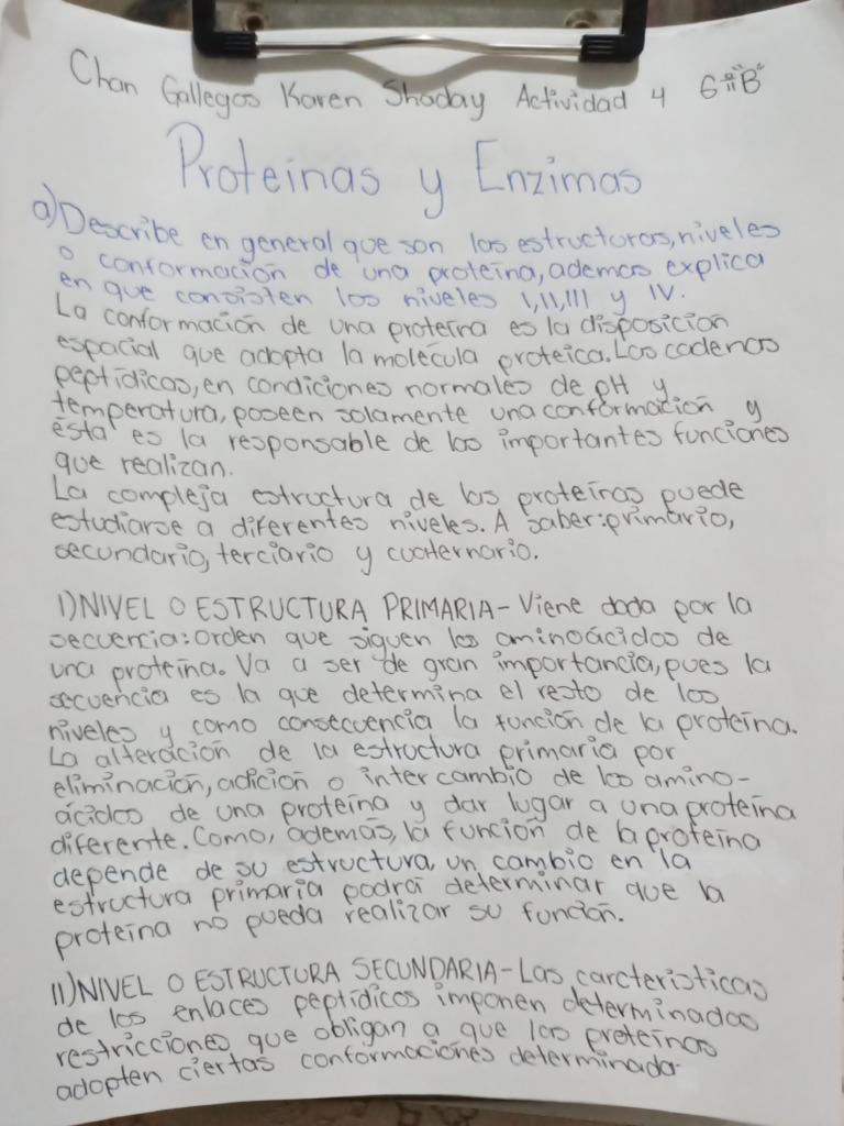 Act4 Bioquímica Par3 | PDF