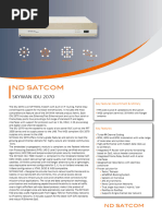 ARC-210 RT-2036 Data Sheet | PDF | Very High Frequency | Frequency ...