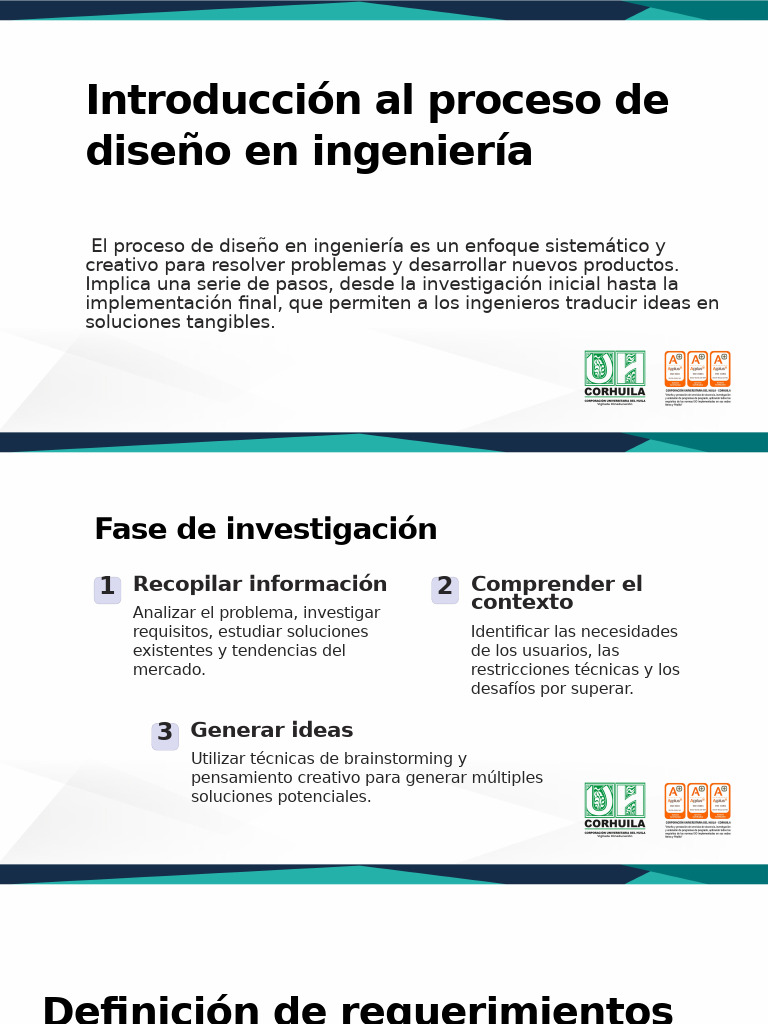 Introduccion Al Proceso de Diseno en Ingenieria | PDF | Diseño ...