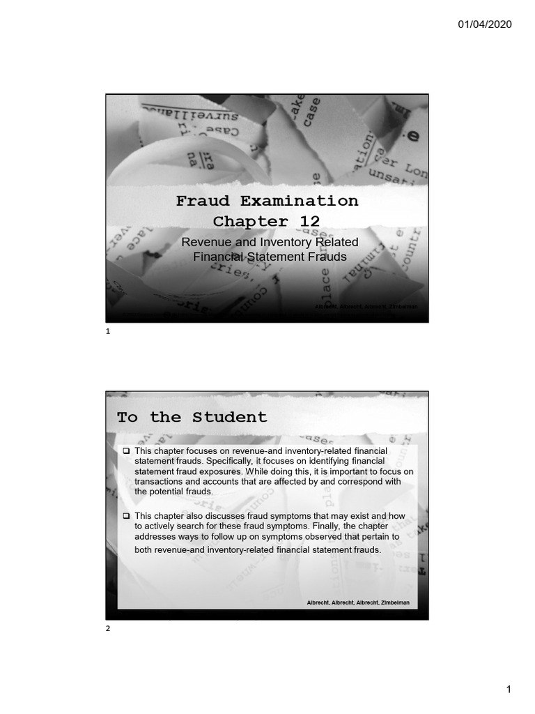 M7 - Revenue and Inventory Fraud | PDF | License | Revenue