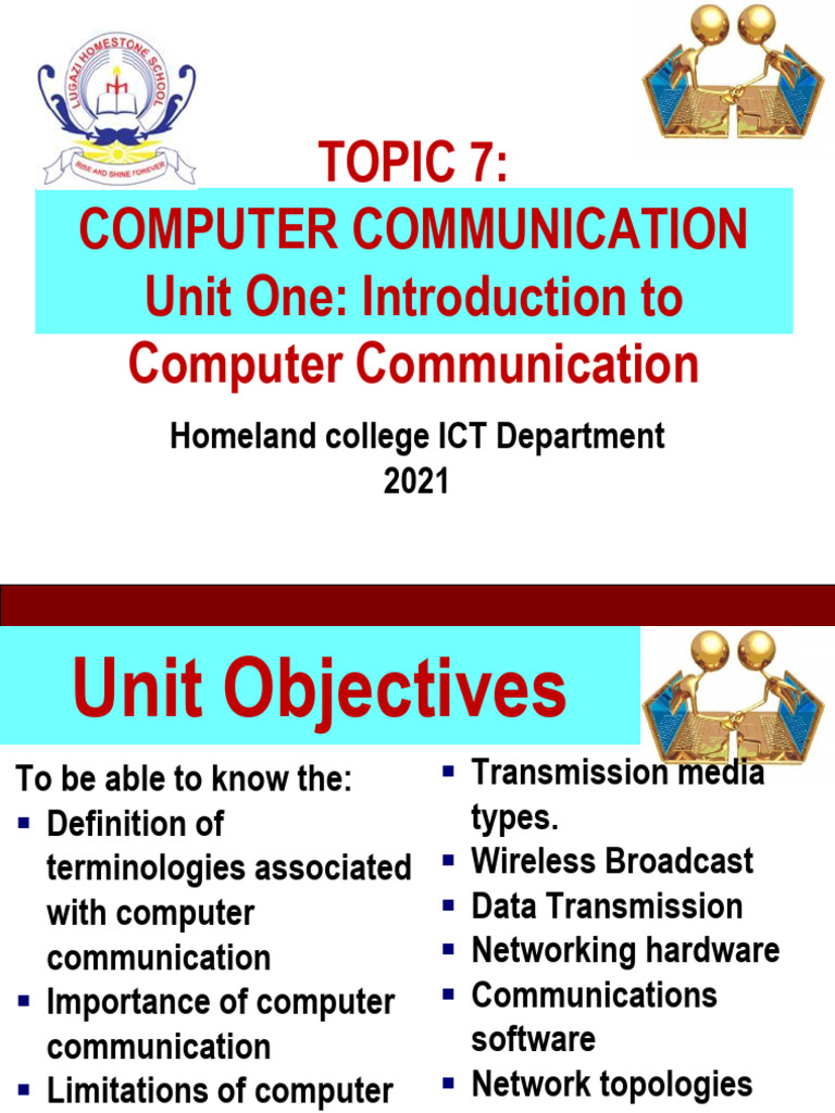 s2 Introduction To Computer Communication | PDF | Network Topology ...