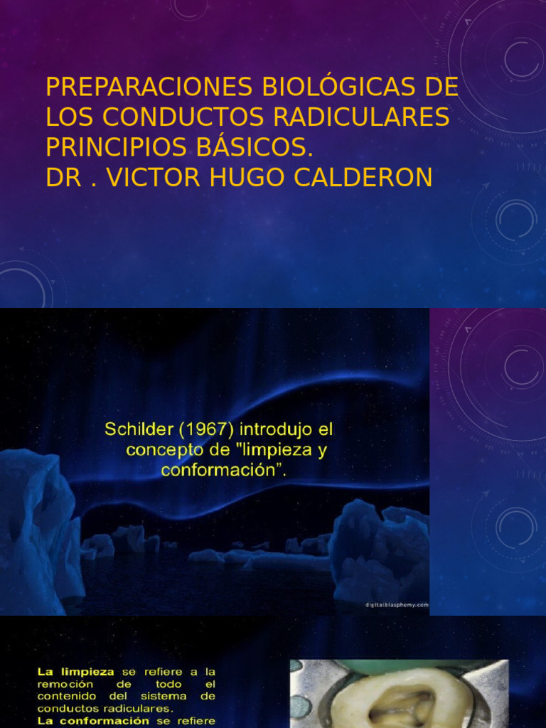 Preparaciones Biológicas de Los Conductos Radiculares Principios ...