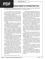 The Perils of Indifference | PDF | Anger