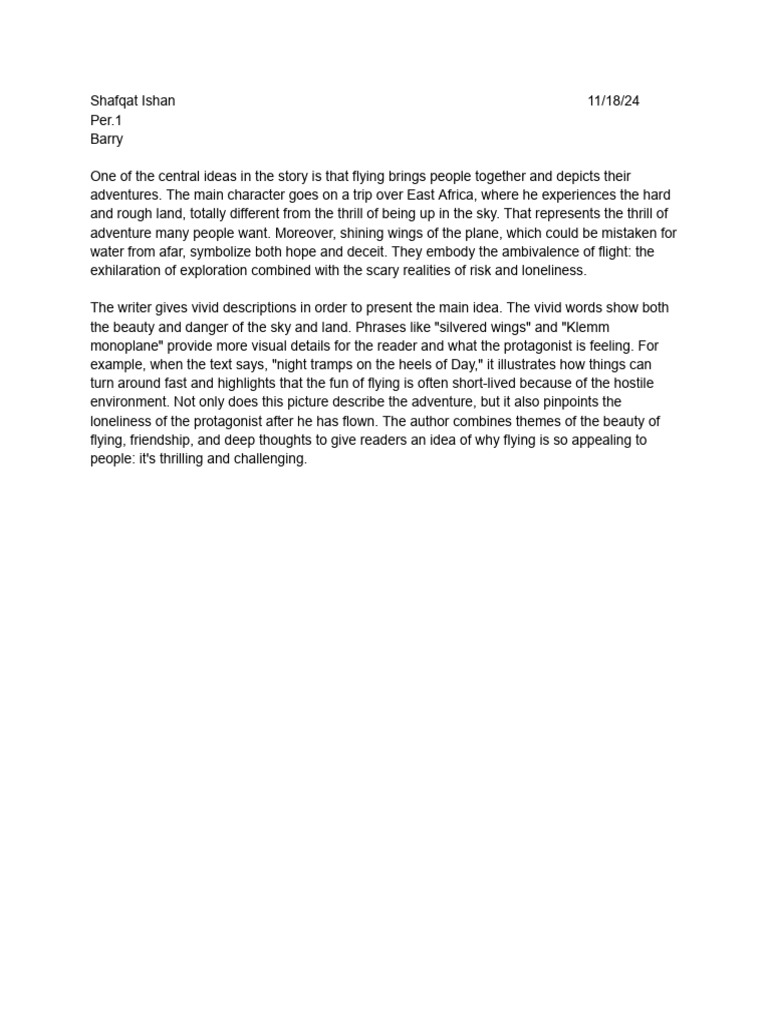 Task 3 Essay | PDF | General Fiction