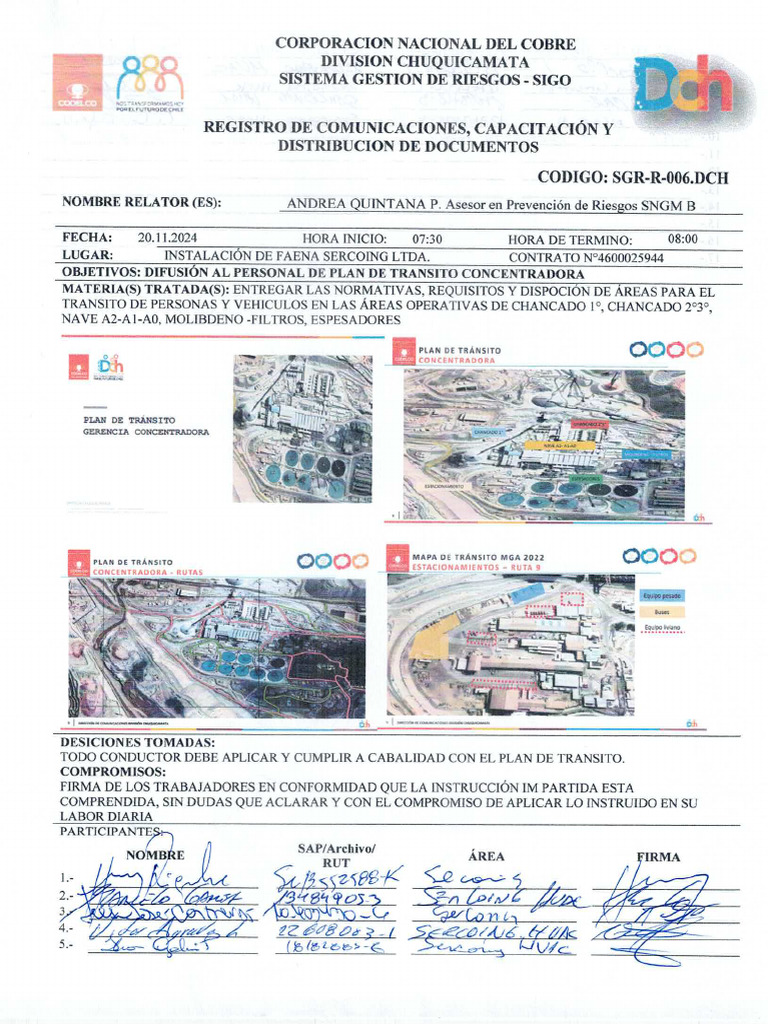 R-006 Registro Difusión PT Concentradora | PDF