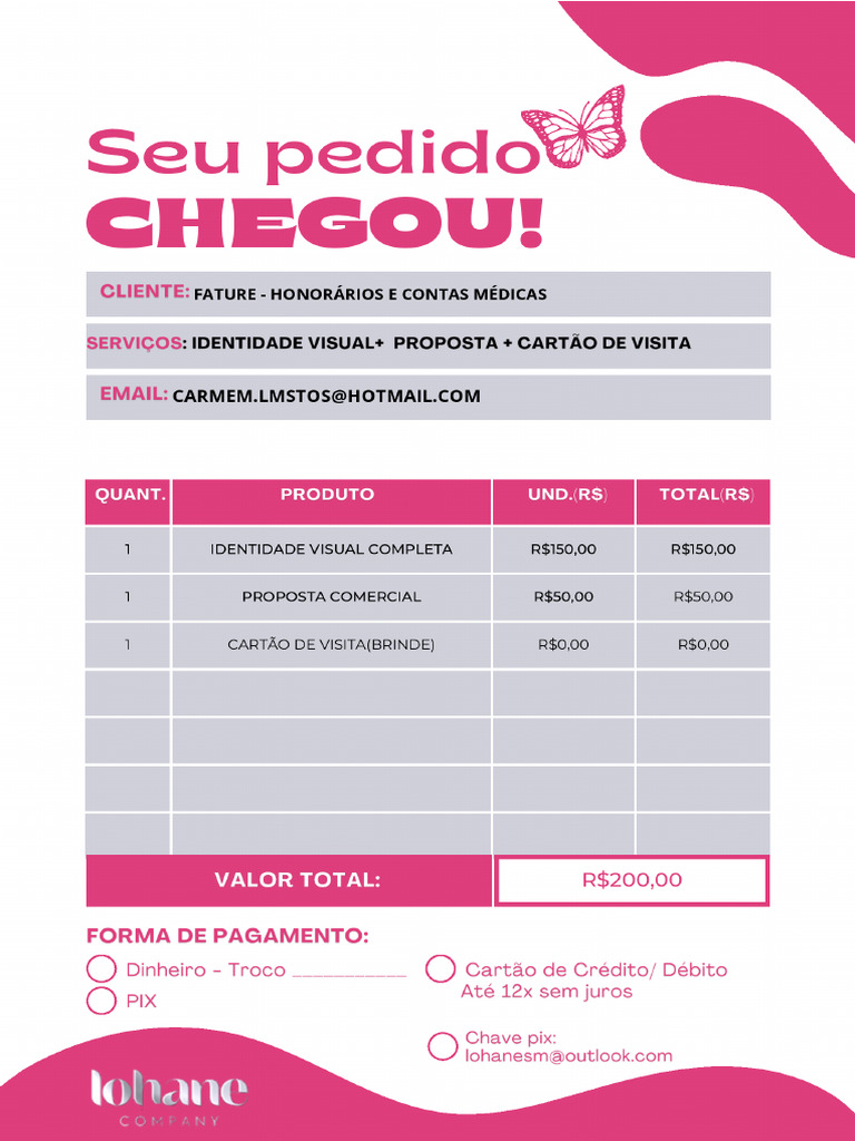 Recibo - Fature PDF | PDF