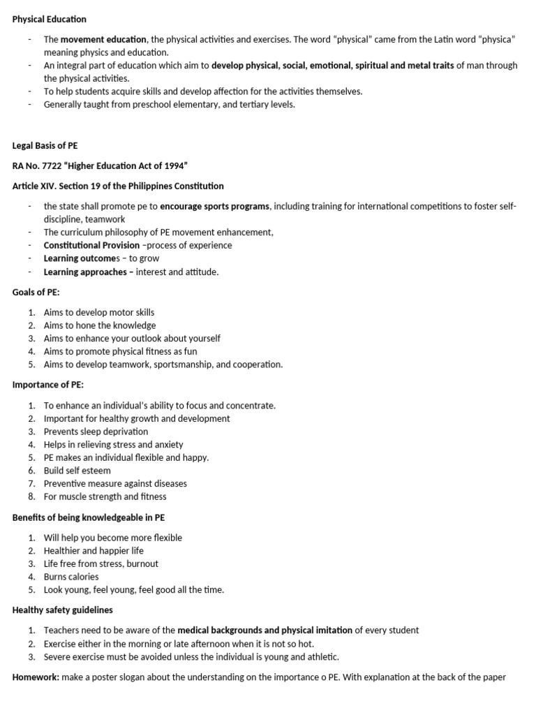 Week 2 Introduction To PE | PDF | Career & Growth