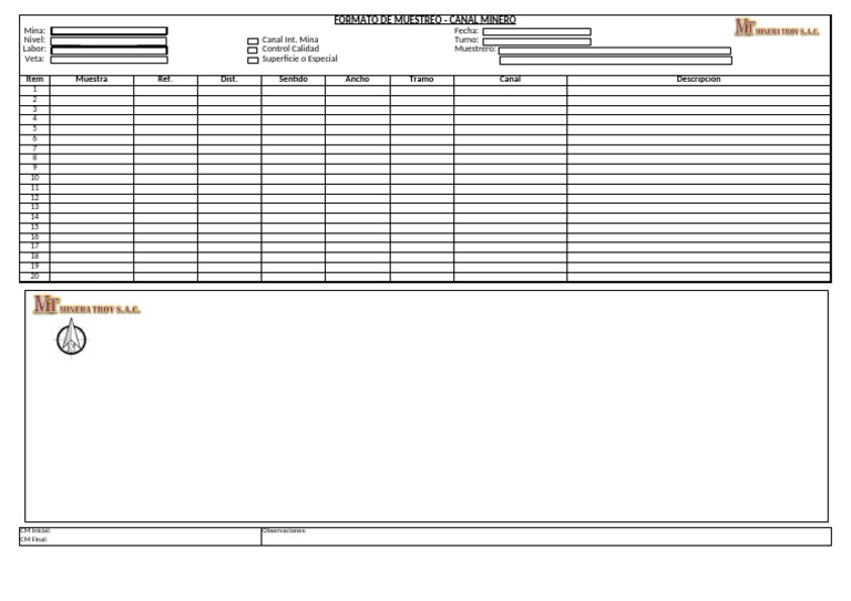 Formato Control de Calidad | PDF