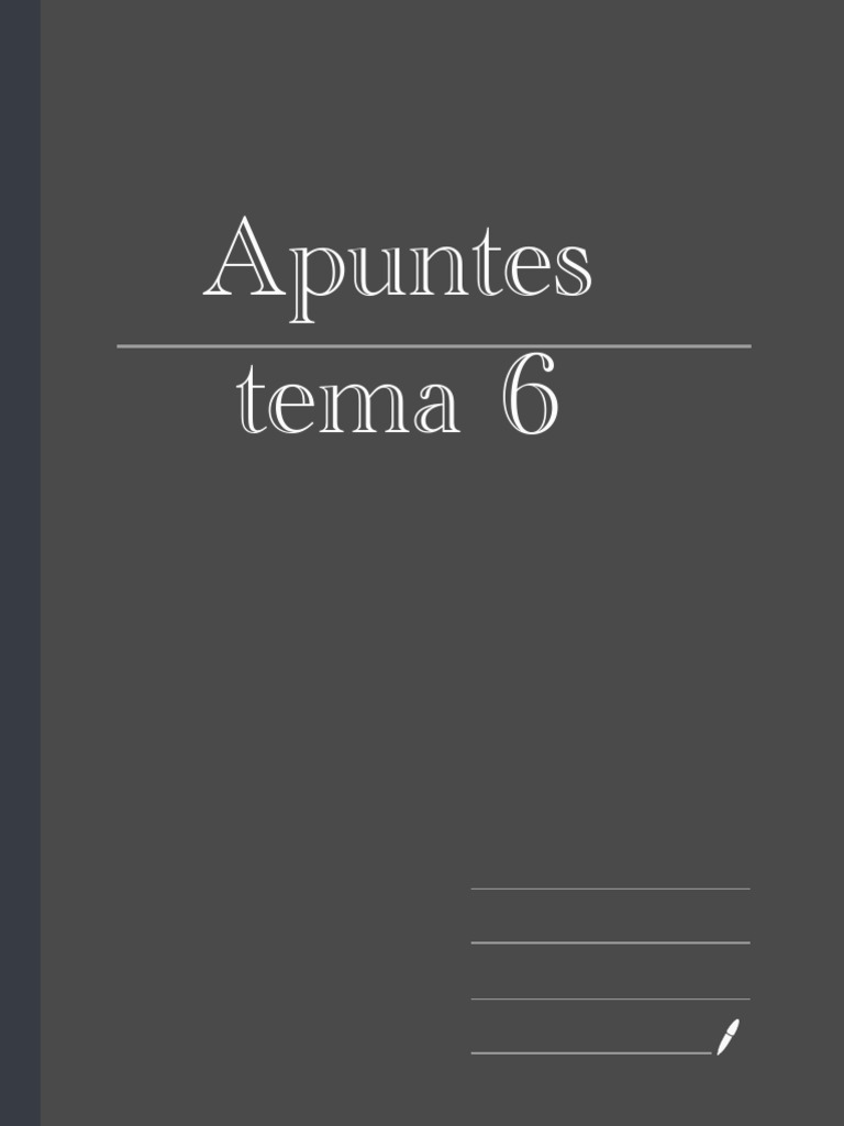Ejs Tema 6 | PDF