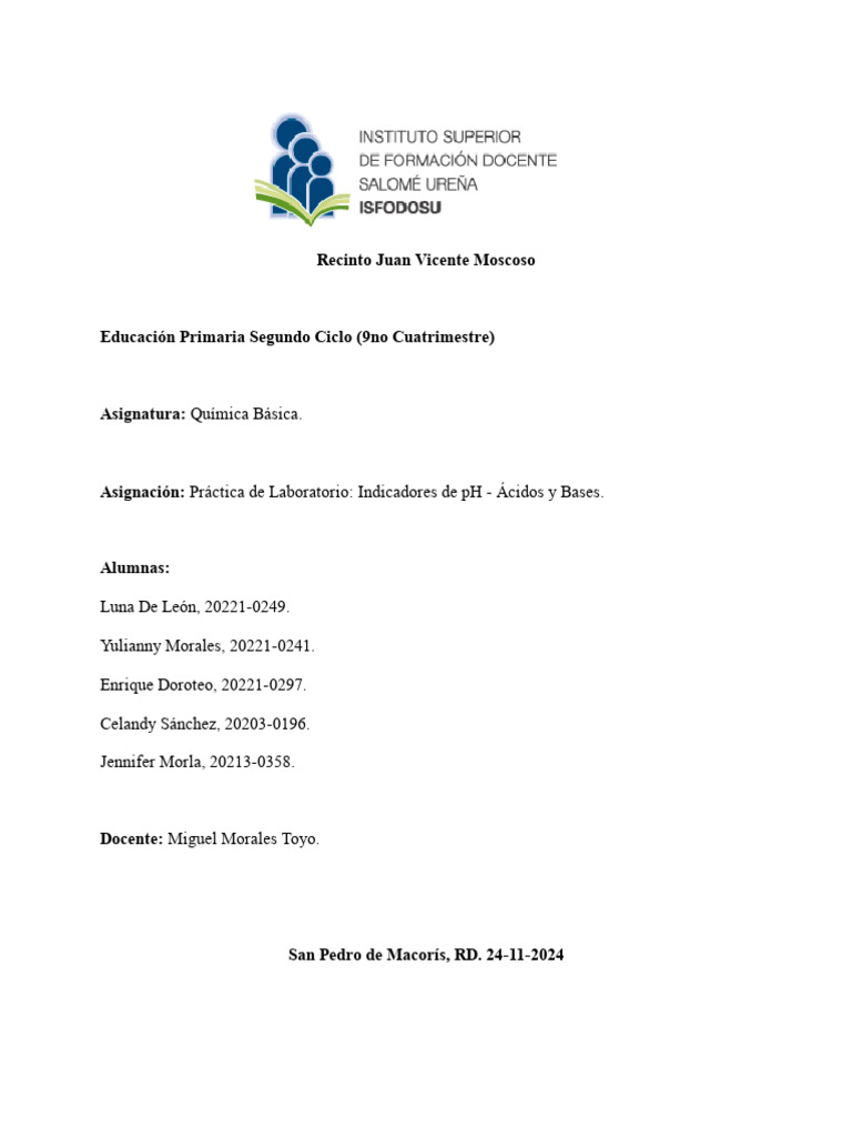 Indicadores de PH - Ã - Cidos y Bases Completo | PDF | Ácido | Ph