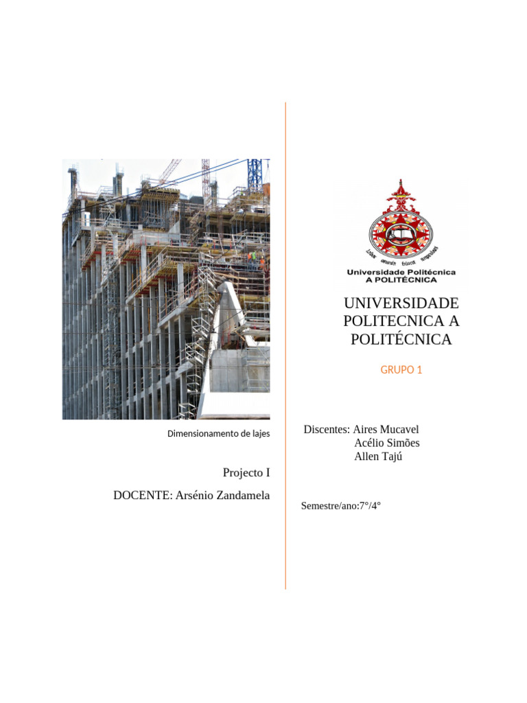 Dimensionamento de Lajes | PDF