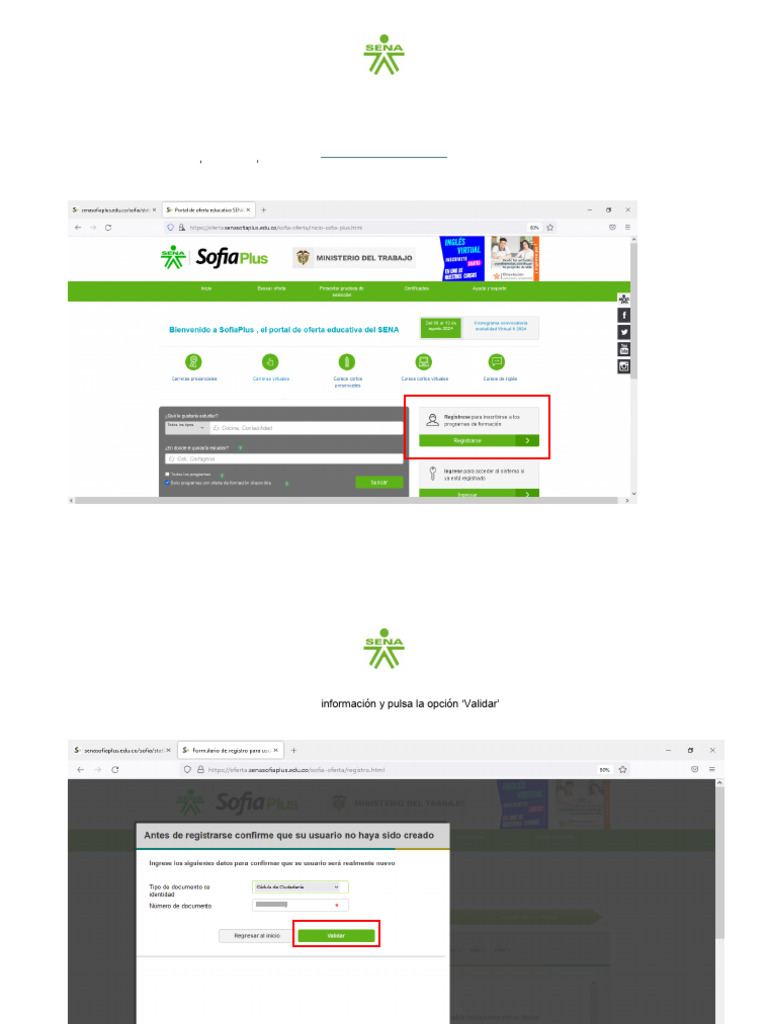 Instructivo Sena Sofia Plus | PDF | Crecimiento personal y profesional