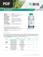 Ficha Tecnica Bullgrass 30.4 SL | PDF | Plantas | Botánica