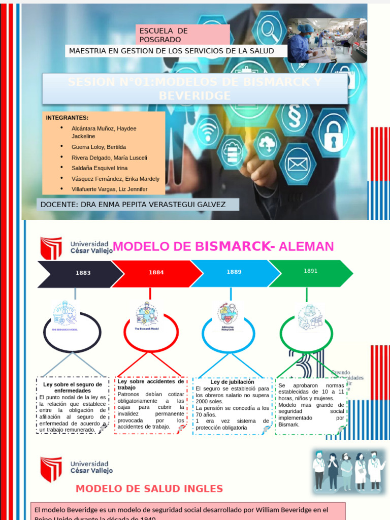 Modelos de Salud: Bismarck y Beveridge | PDF | Bienestar | Pensión