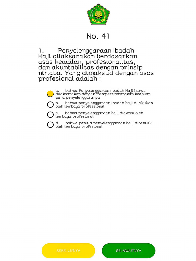 Soal PPIH Kemenag 2023 | PDF