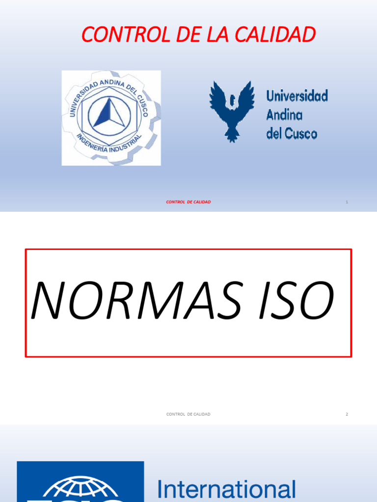 Normas Iso | PDF