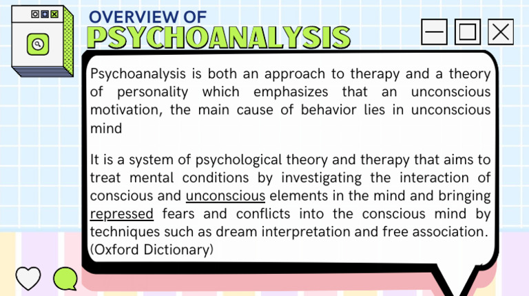 Overview of Psychoanalysis | PDF | Self-Improvement | Science & Mathematics
