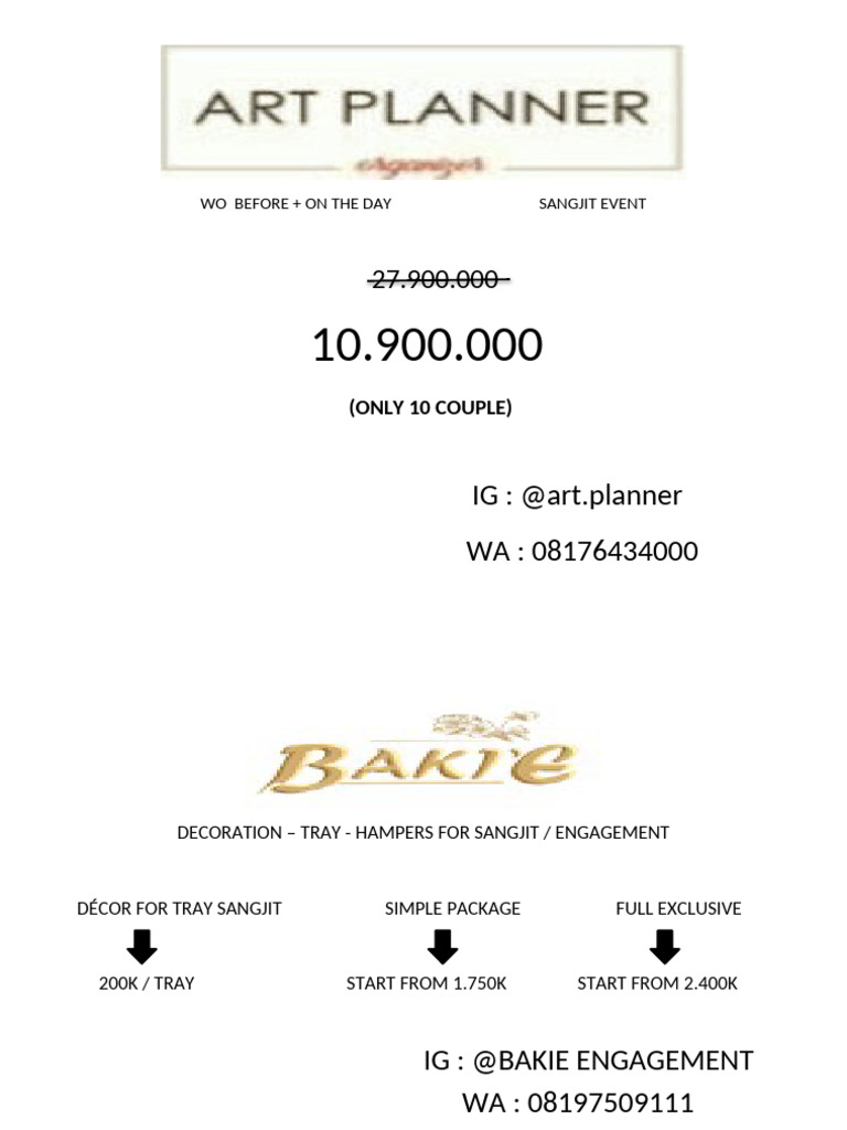 Brosur Pameran | PDF