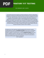 3M Fit Test Guide | PDF | Safety | Occupational Safety And Health