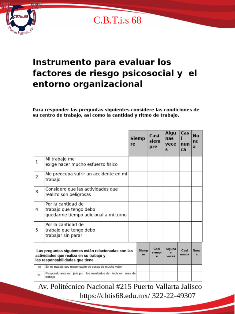 Instrumento Mala Cara | PDF