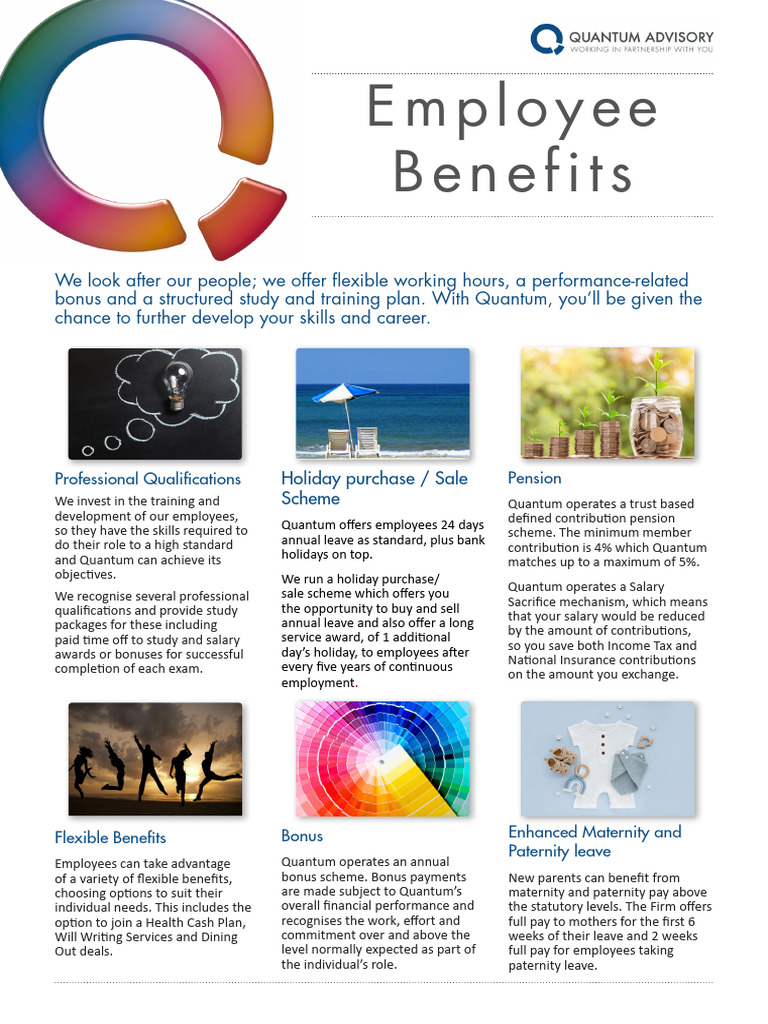 Benefits Flyer 2 | PDF | Employee Benefits | Employment