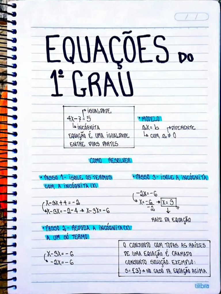 Equação Do 1 Grau | PDF