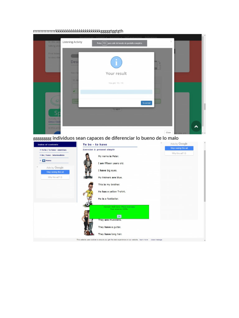 Traea de Ingles 1 | PDF