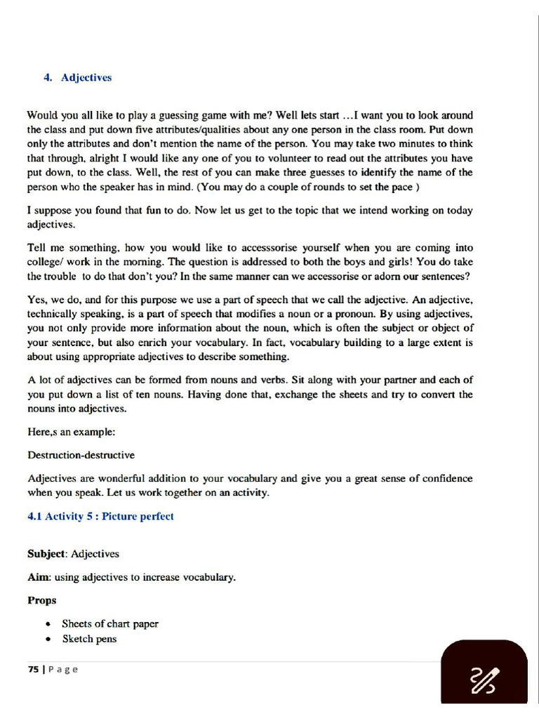 Adjective | PDF
