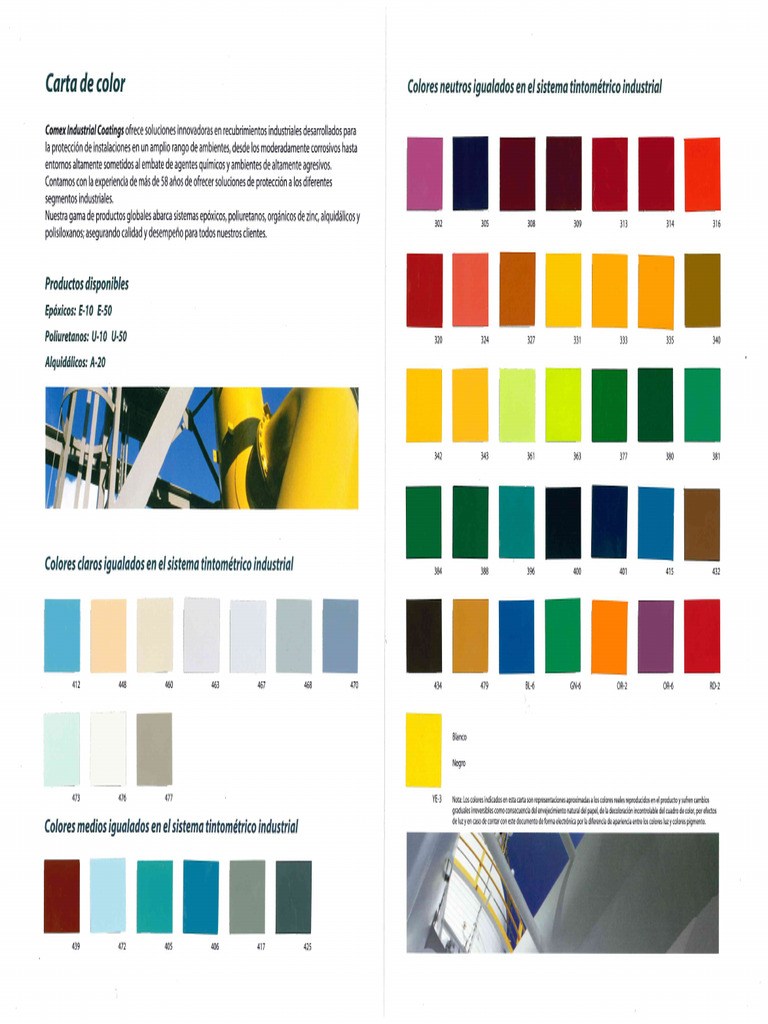 Carta de Color Cic PDF | PDF